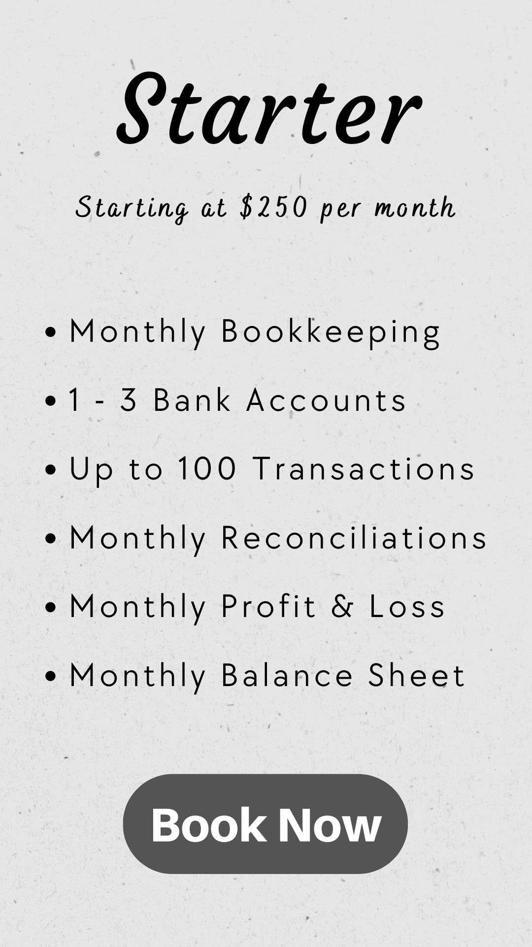 Bookkeeping Packages | Lawson Bookkeeping & Tax